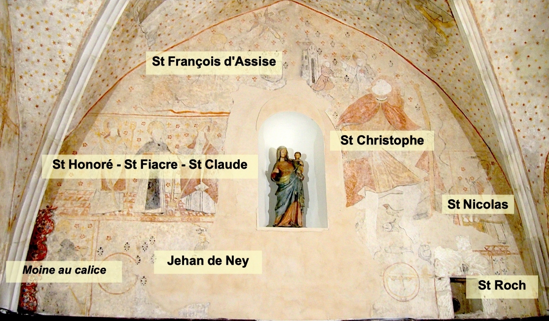 Mur chevet – Connaissance et Renaissance du Vieux Bouxières